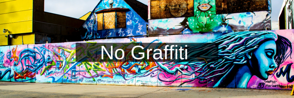 Top 10 Tips on Graffiti Prevention - Basildon Stone Ltd